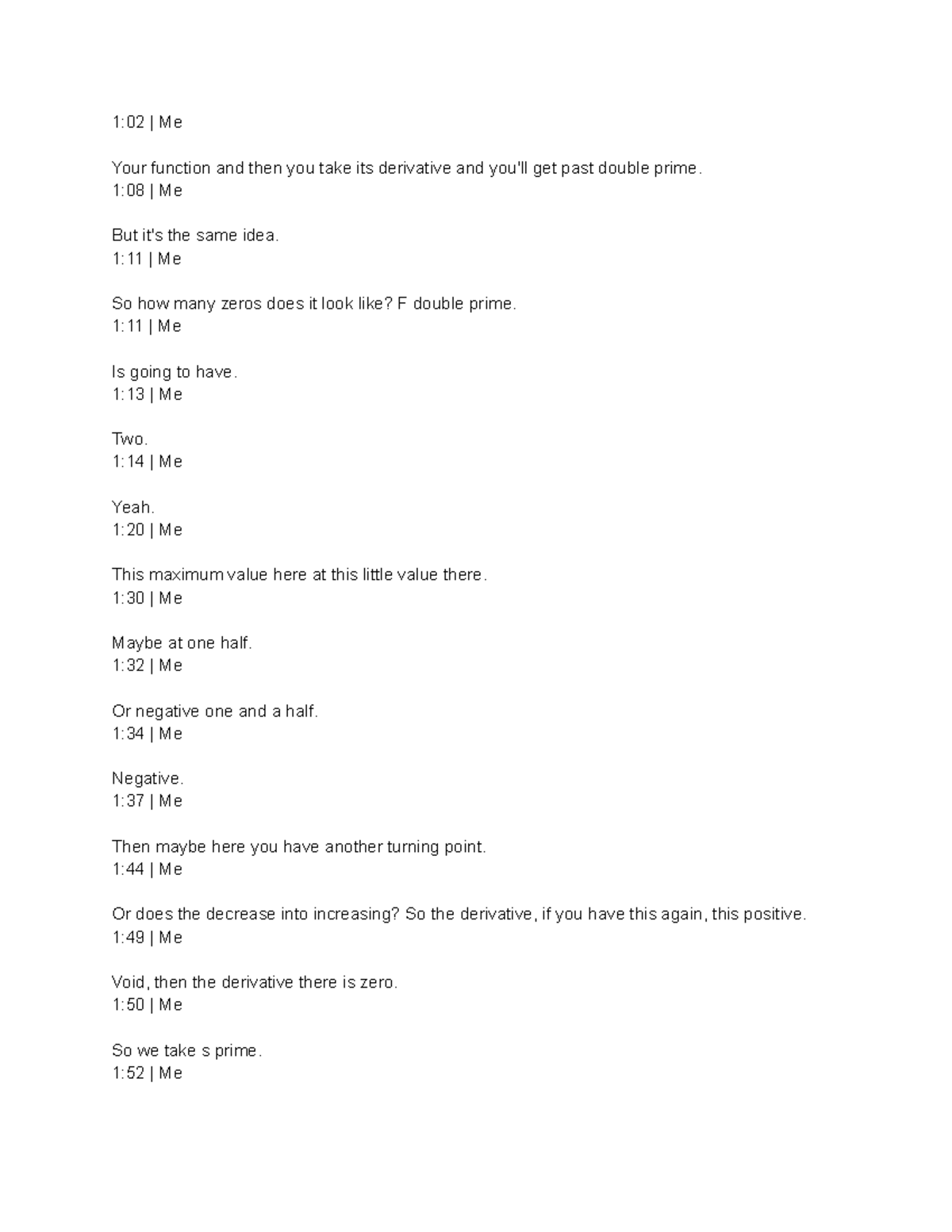 MATH 113 Lecture Notes: Analyzing Concavity & Derivatives - Studocu