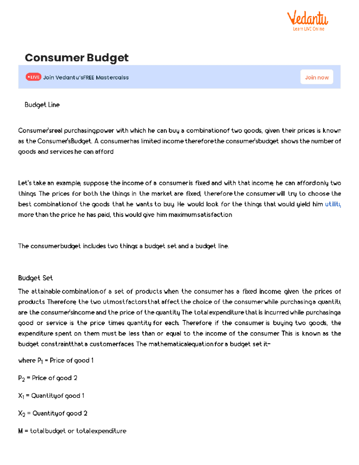 Consumer Budget - Social Science - Studocu