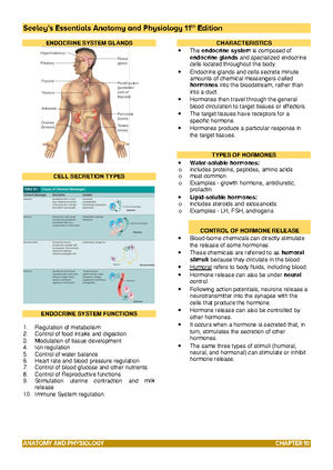 Chapter 1 - Transes - ANATOMY AND PHYSIOLOGY The study of the structure ...