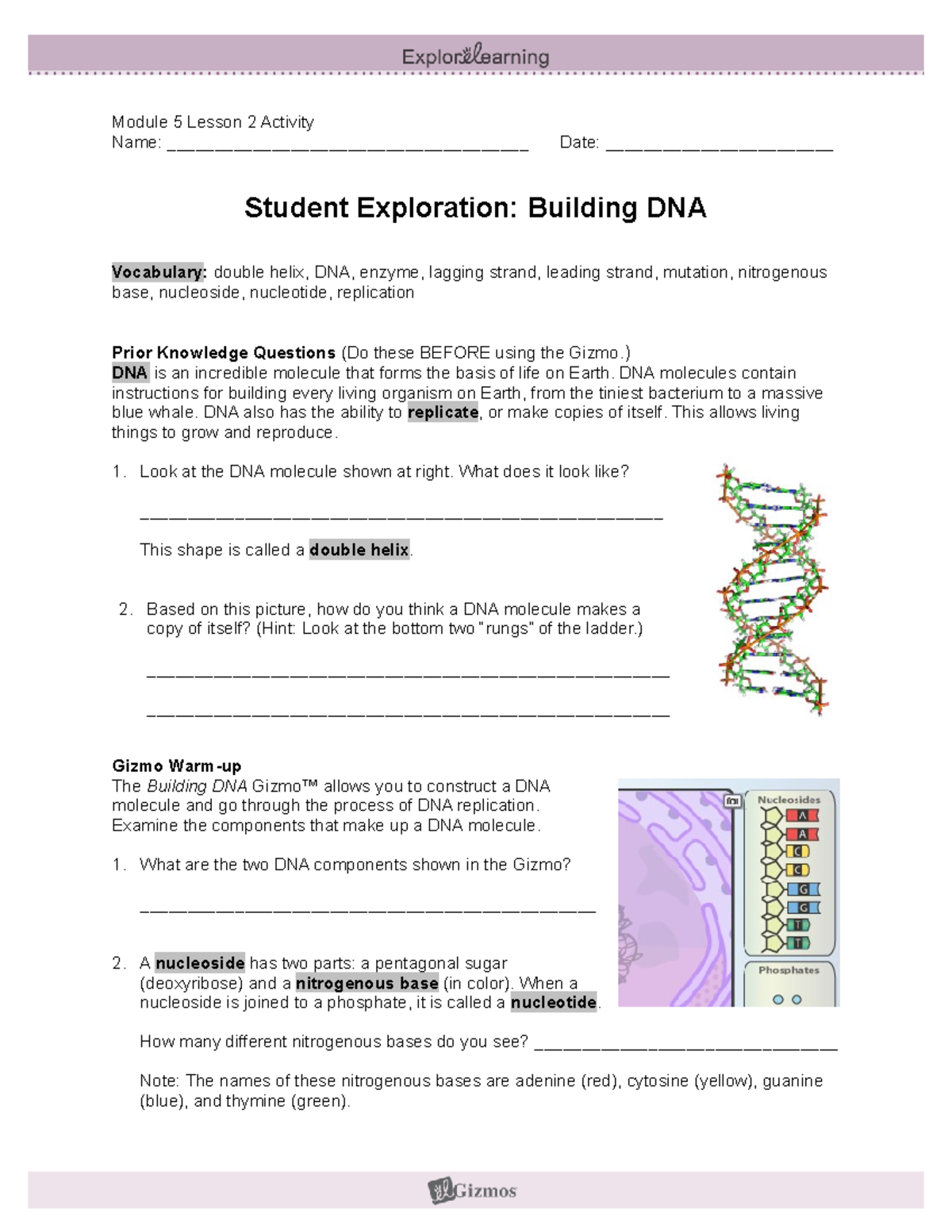 Module 5 Lesson 2 Assignment - Module 5 Lesson 2 Activity Name: - Studocu