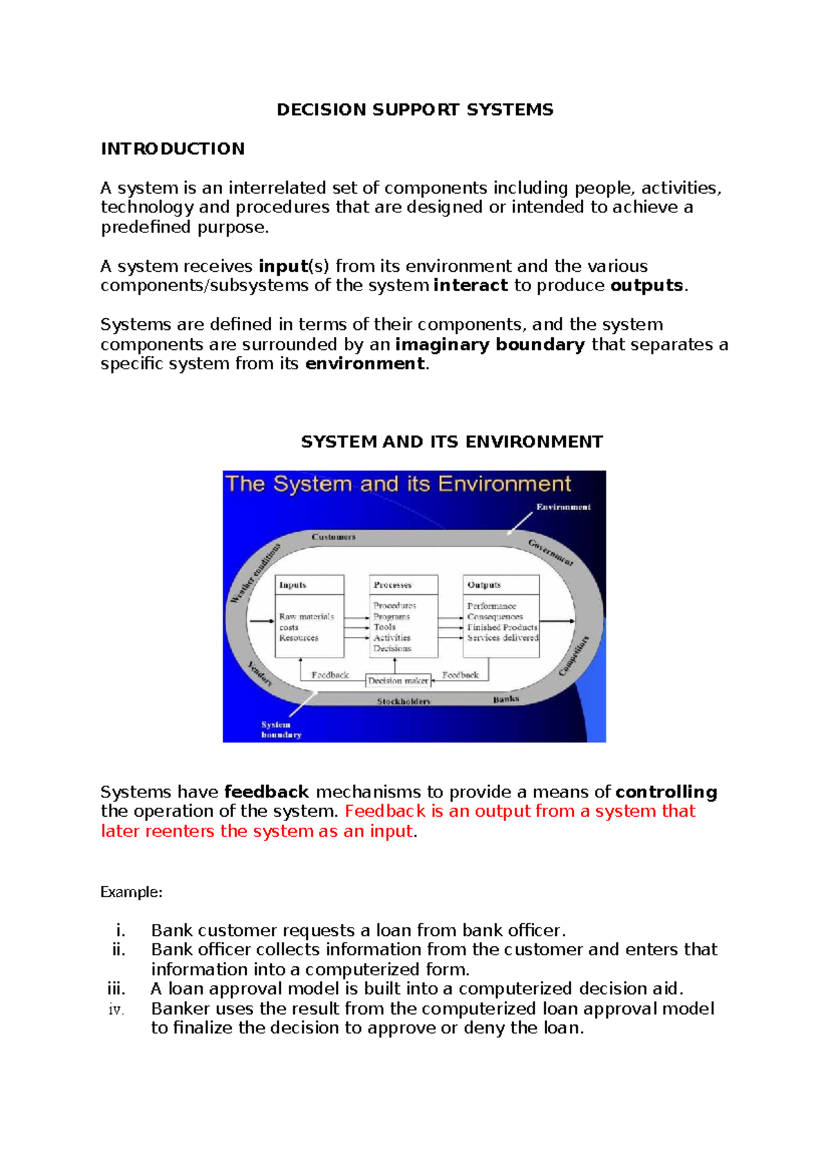 DSS 101: Introduction to Decision Support Systems and Their Components ...