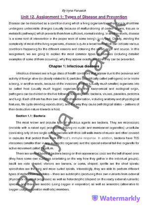 BTEC Level 3 Applied Science Unit 23 A1 Gathering and Preserving ...