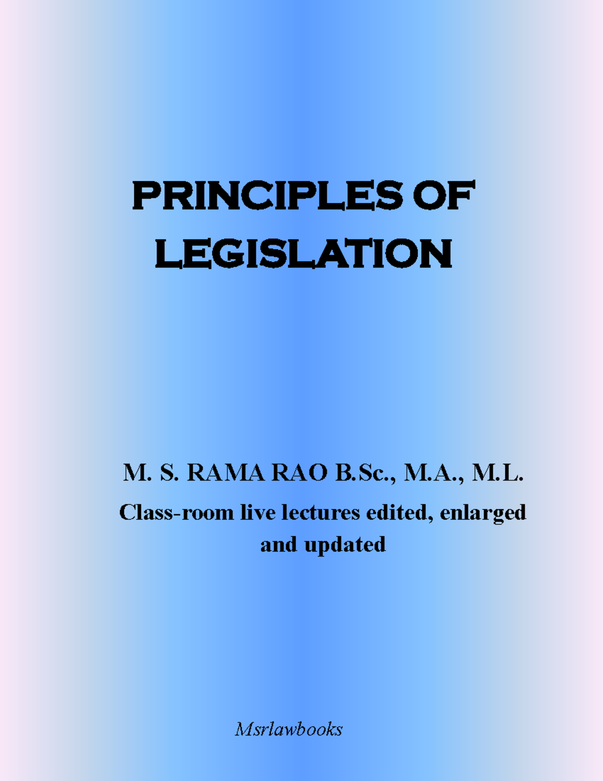 Principles of Legislation: Analyzing Bentham's Utilitarian Philosophy ...