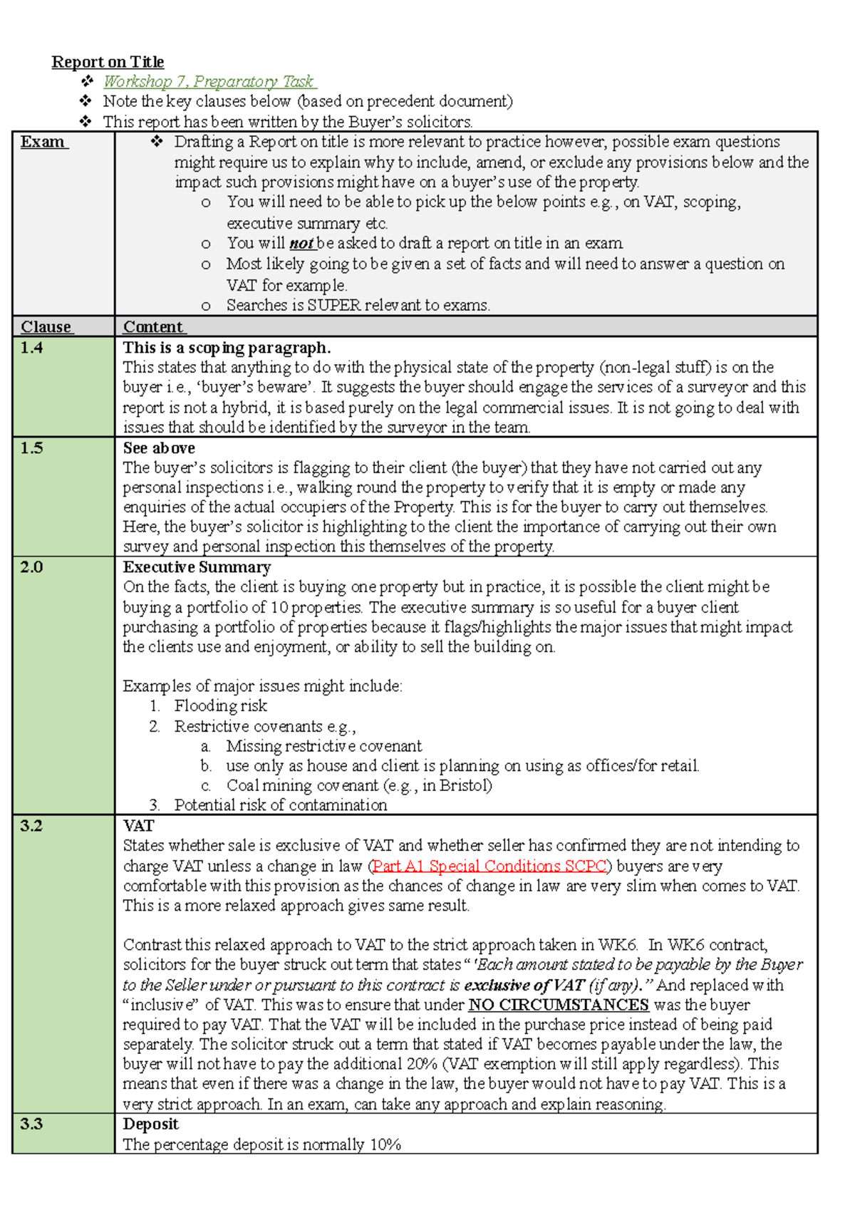 Report on Title- Workshop 7 - Report on Title Workshop 7, Preparatory ...