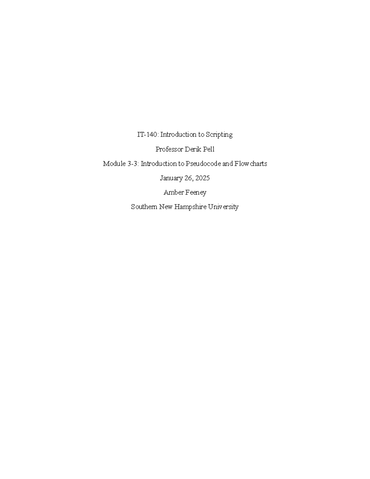 IT 140 3-3 - module 3-3 use this to help you with yours by using it as ...