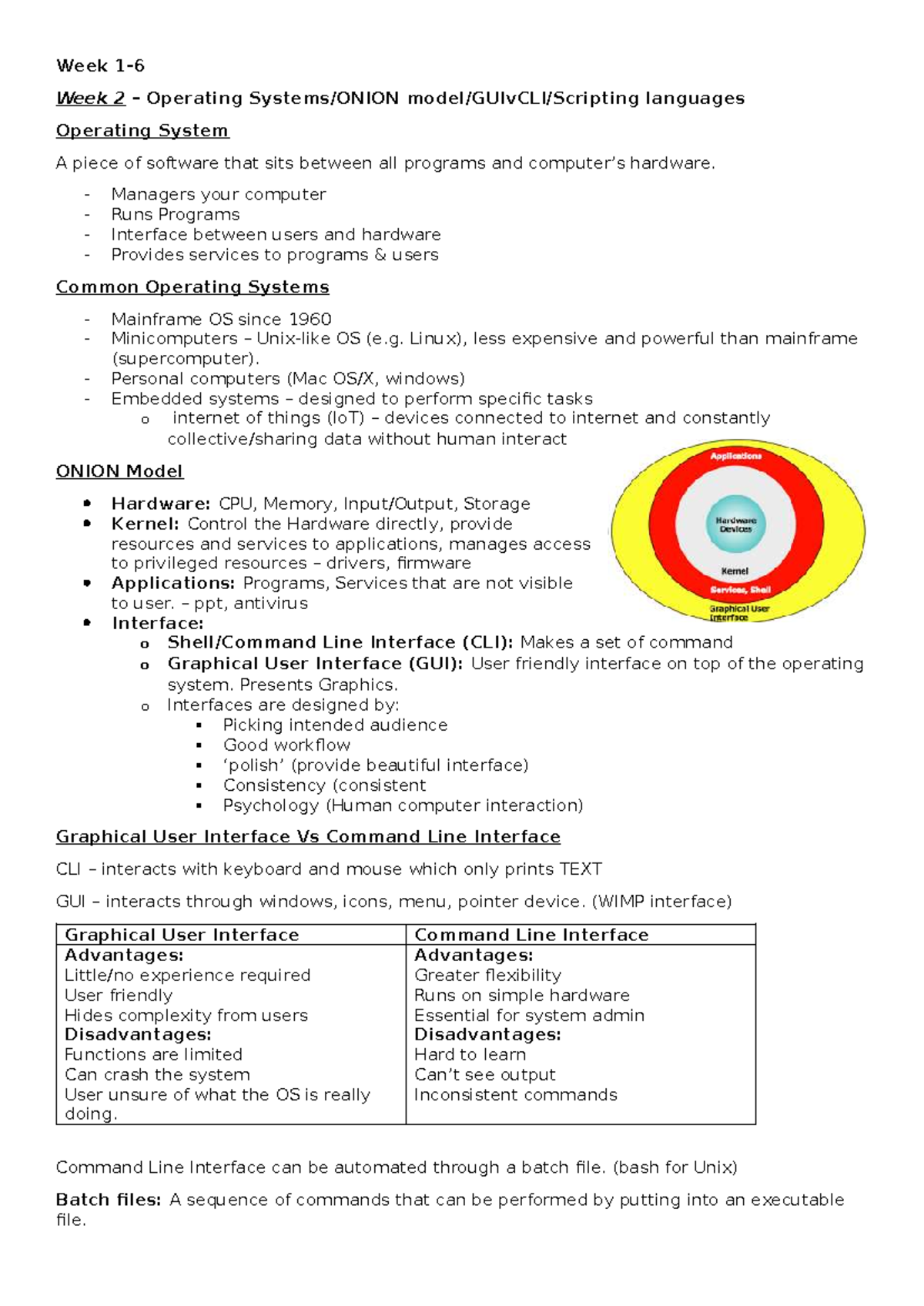 Quiz 1 Notes: Overview of Operating Systems and Security Principles ...