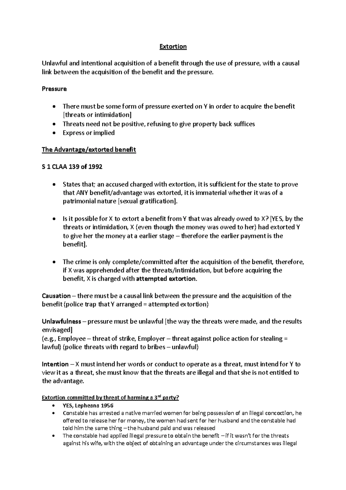 SA Criminal Law: Novus Actus Interveniens Overview and Key Principles ...