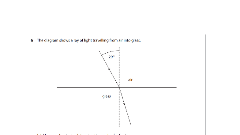 Measuring Angles in Light Refraction and Reflection - Physics 101 - Studocu