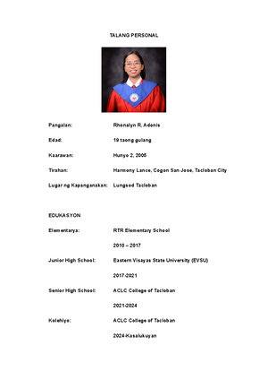 A Narrative Report on PN1B - AMA Education System AMA Computer Learning ...