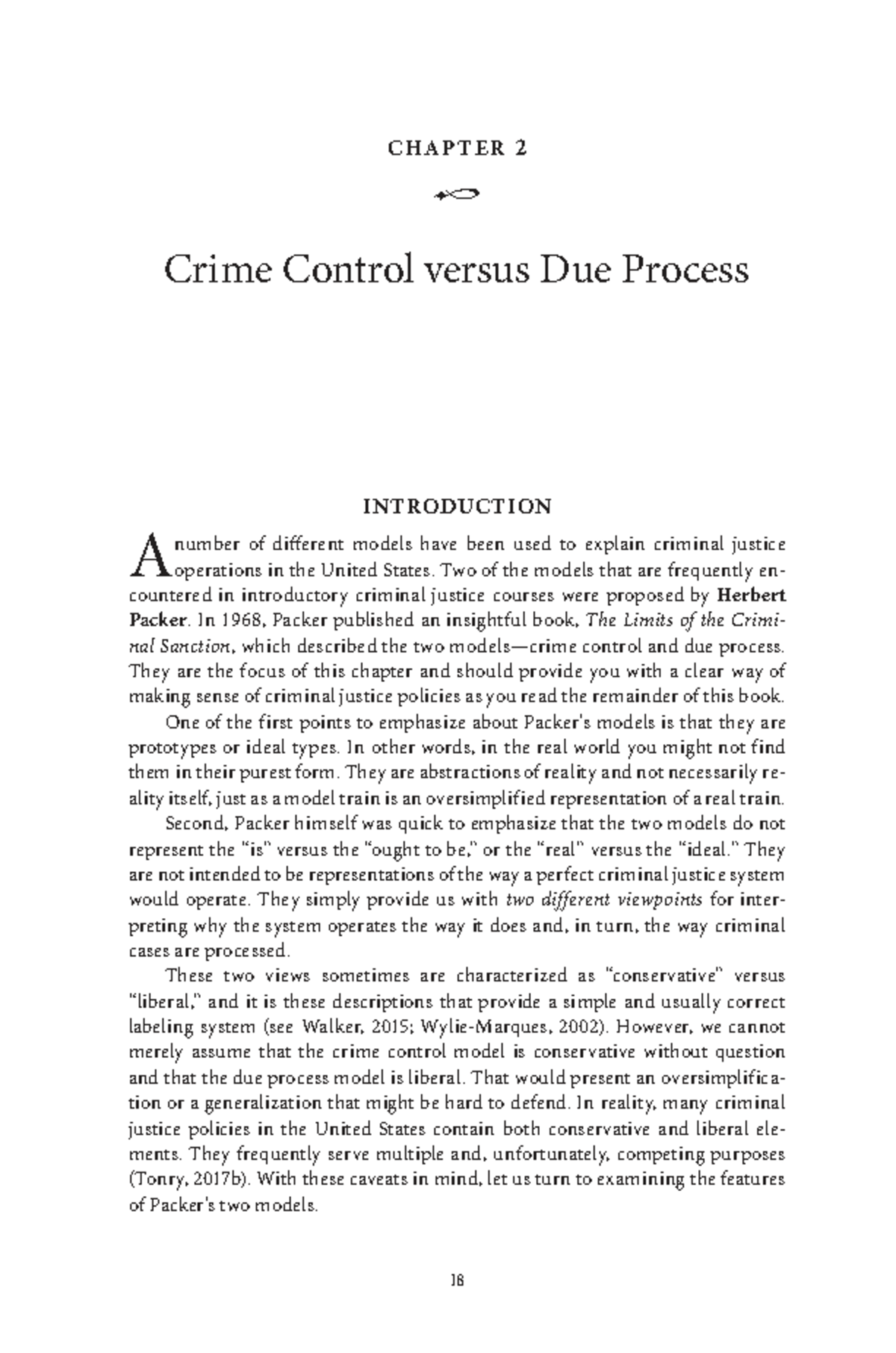 Crime Control vs. Due Process: Analyzing Packer's Models (CJ 101) - Studocu