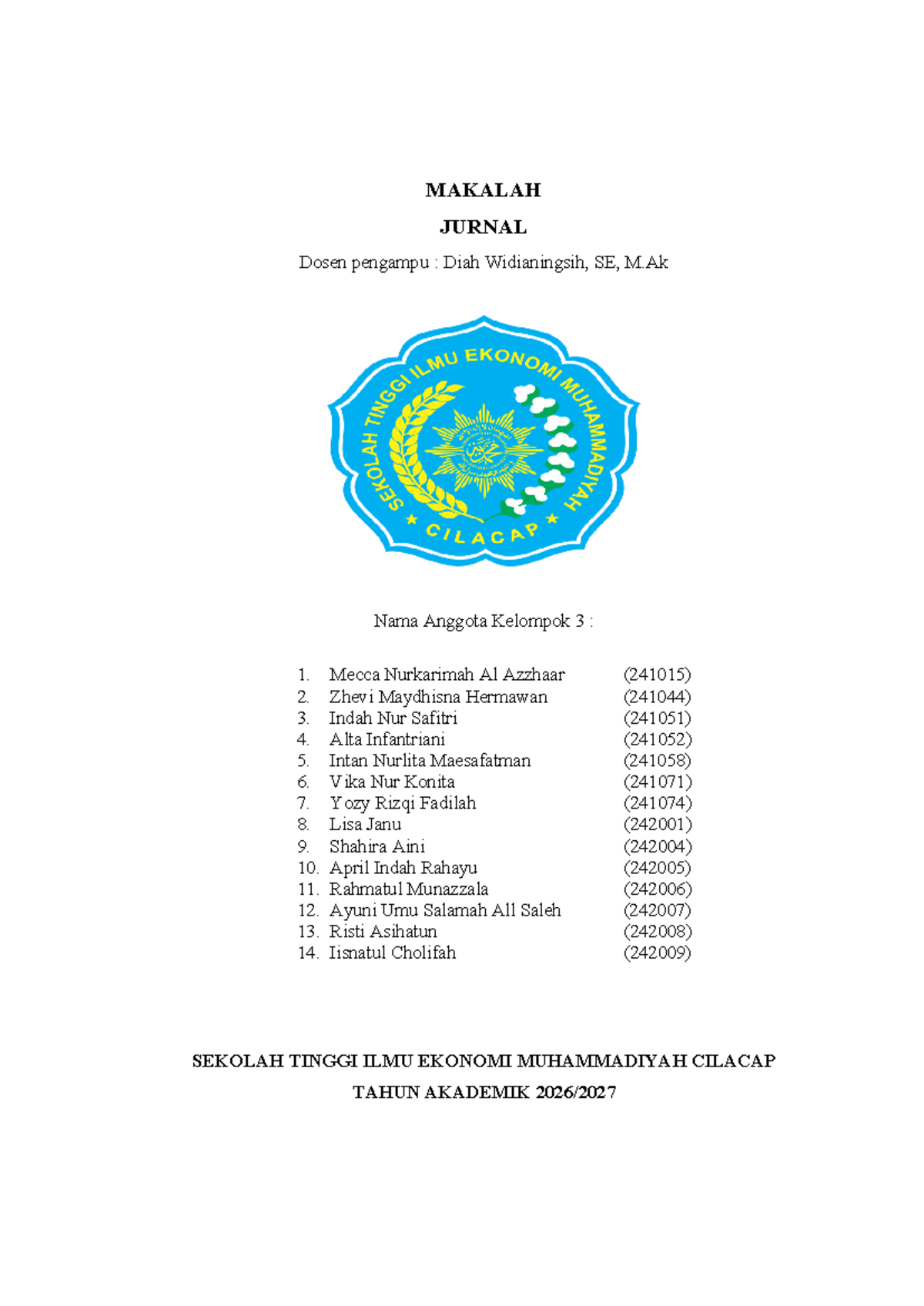 JURNAL SISTEM AKUNTANSI: PENTINGNYA JURNAL DAN PERANCANGANNYA (241015 ...