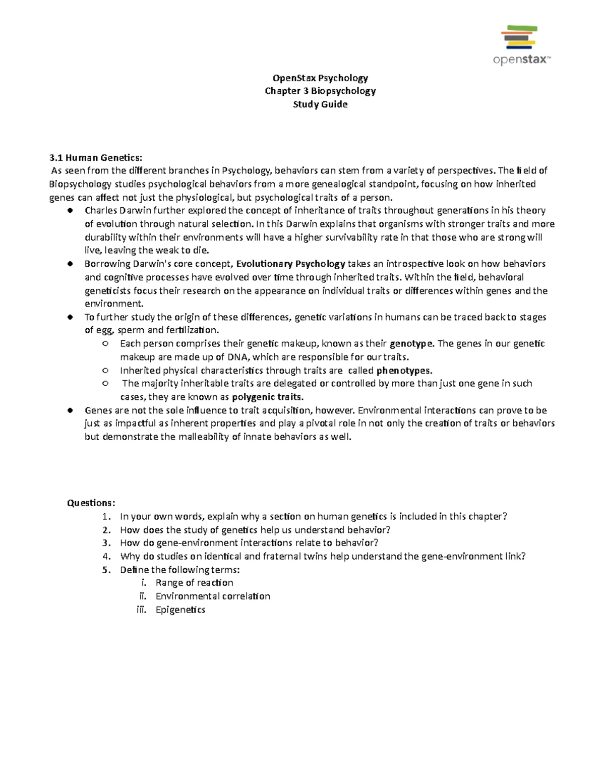 Open Stax Psychology 2e LN15 - OpenStax Psychology Chapter 15 Social ...