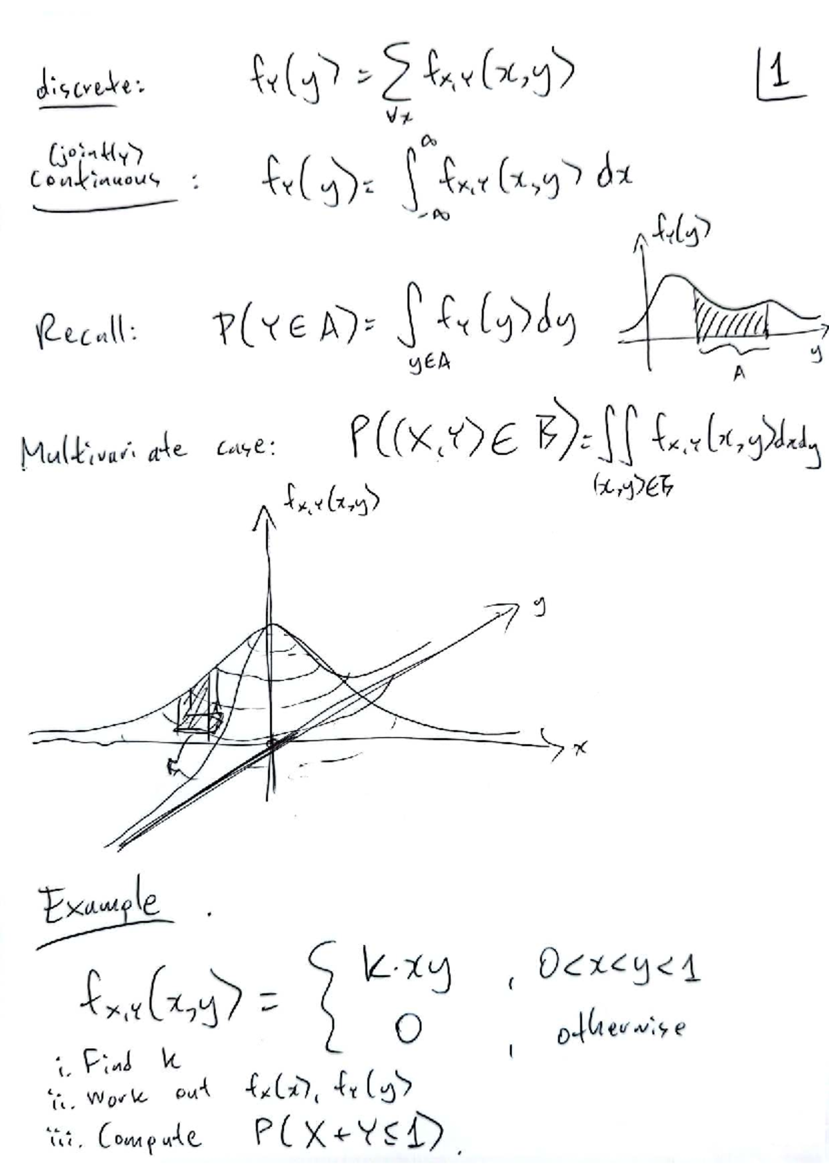 Lecture Notes W08 L02: Multivariate Probability Concepts - Studocu