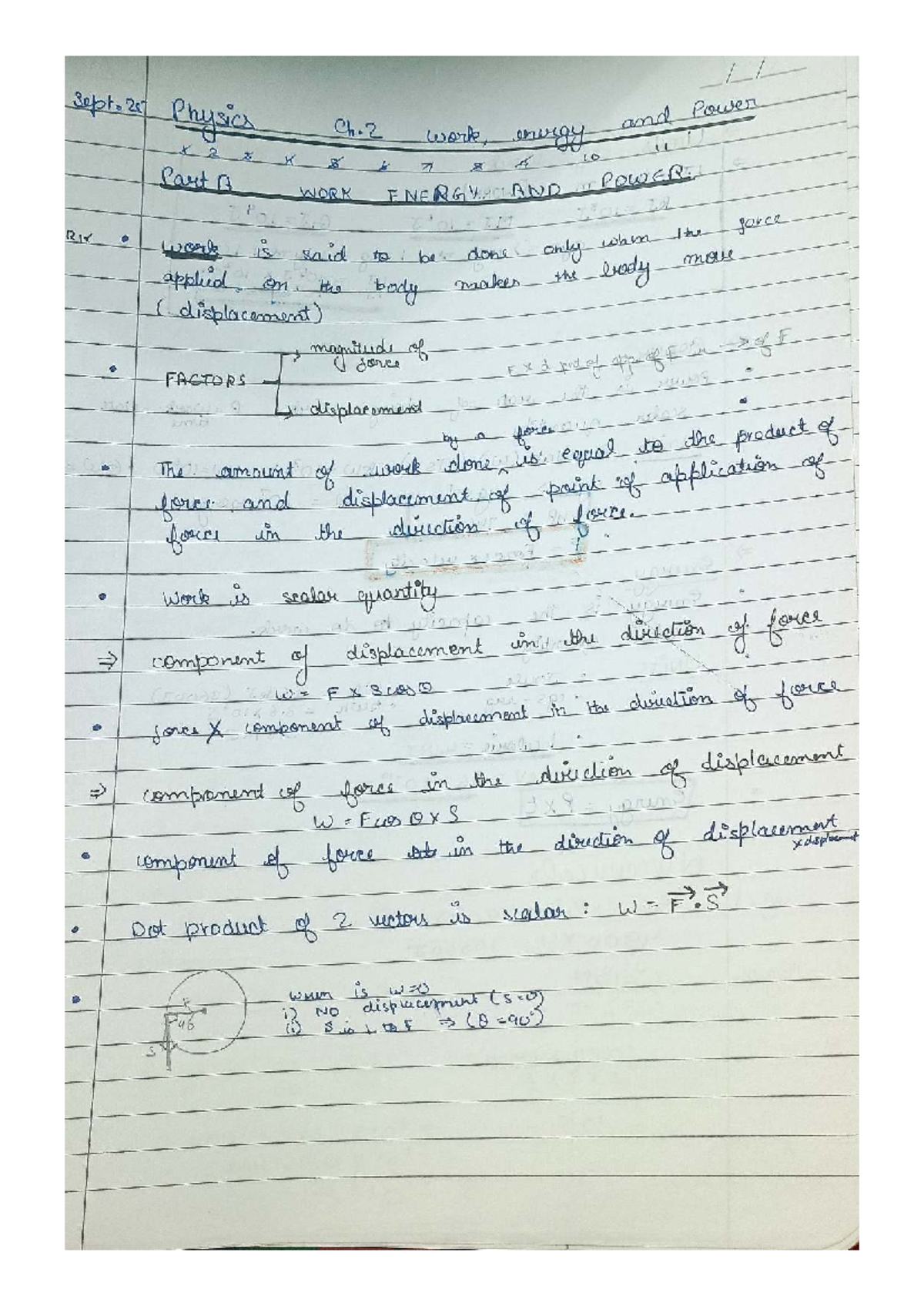 ICSE X Chapter 2: Work, Energy, and Power Notes - Studocu