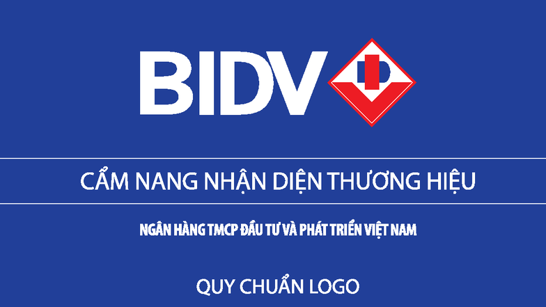 BỘ NHẬN DIỆN LOGO NGÂN HÀNG TMCP ĐẦU TƯ VÀ PHÁT TRIỂN VIỆT NAM - Studocu