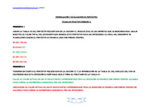 Formulacion y evaluacion de proyectos - Siglo 21 - Studocu