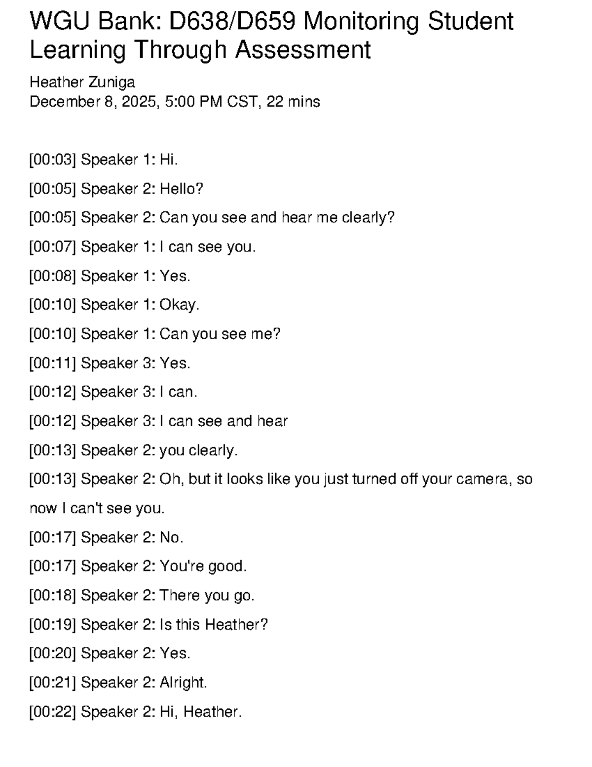 WGU D638 D659: Monitoring Student Learning Through Assessment ...