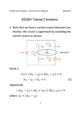 EE2001 - NTU - Circuit Analysis - Studocu