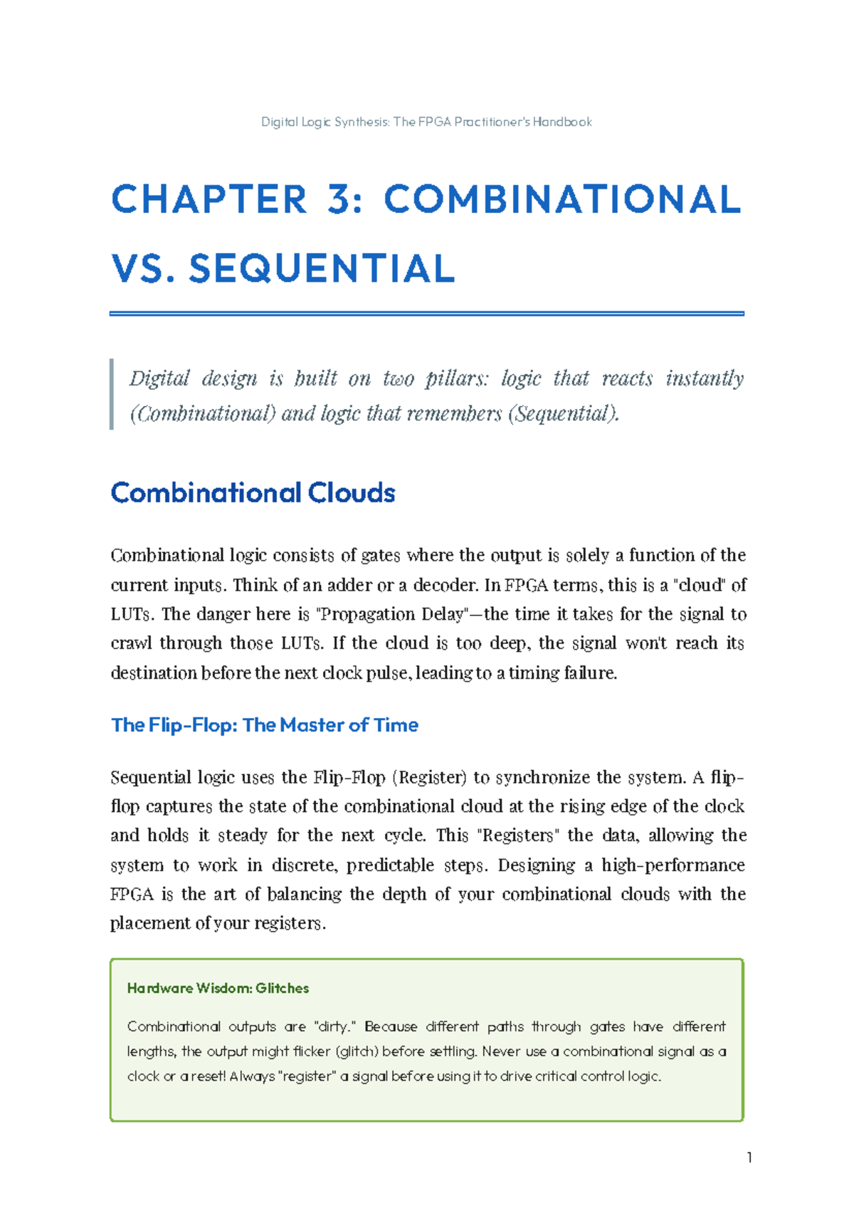 Digital Logic Synthesis: FPGA Handbook CH 3 - Logic Types - Studocu