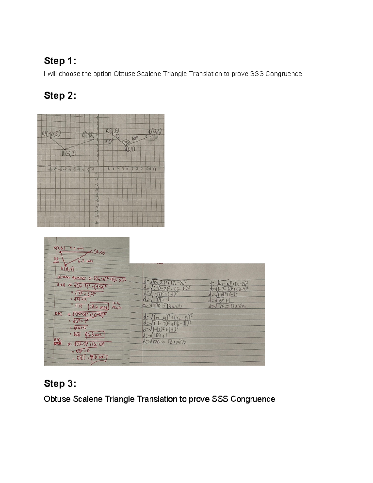 02.05 Transformations & Congruence Activity: SSS Proof with Triangles ...