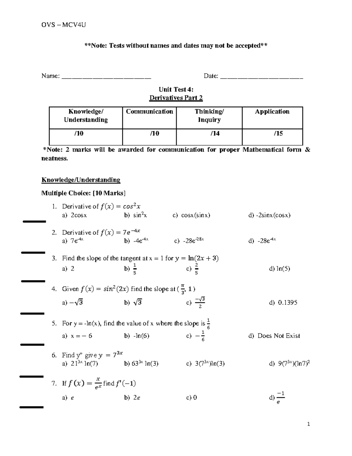 1678458623-UNIT 4 Derivatives PART 2 - Note: Tests without names and ...