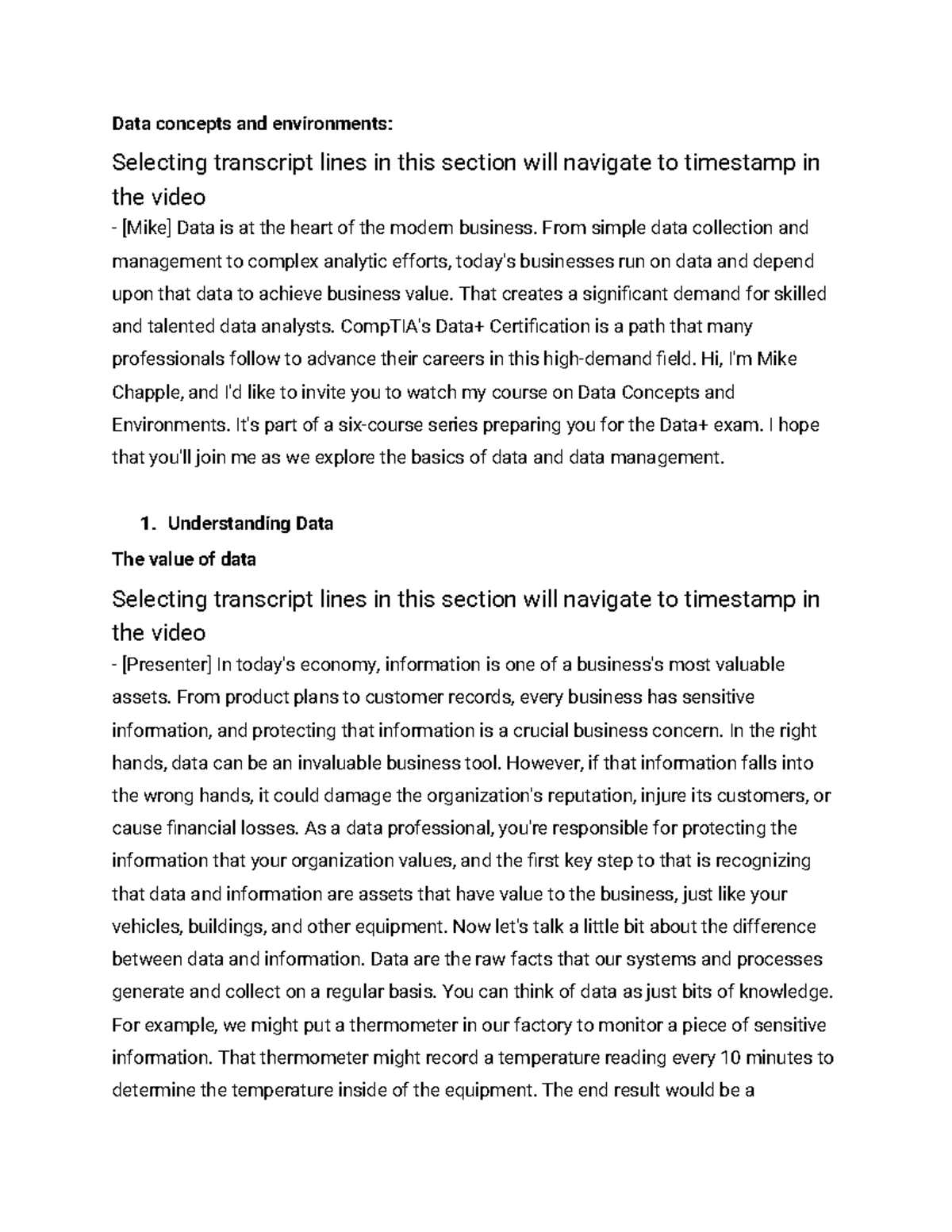 Data Visualization and Reporting Techniques for Data Analysts - Data concepts and environments ...