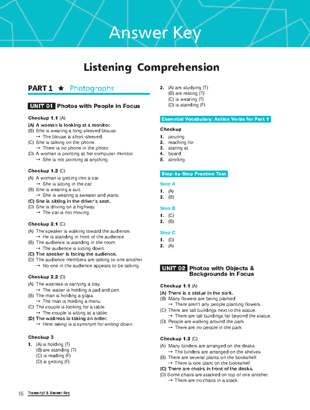 TOEIC Upgrade Answer Key: Comprehensive Guide for Exam Prep - Studocu