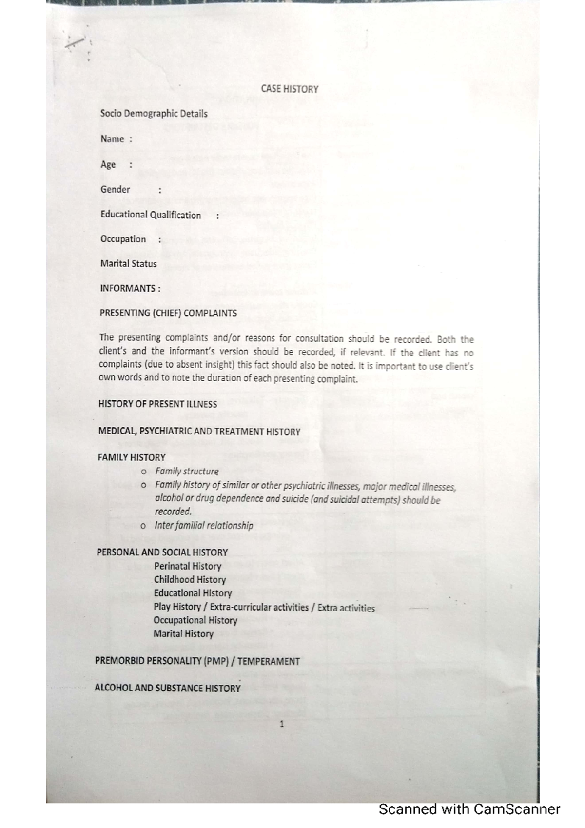 Psychology Case Study Format: Comprehensive Guide - Studocu