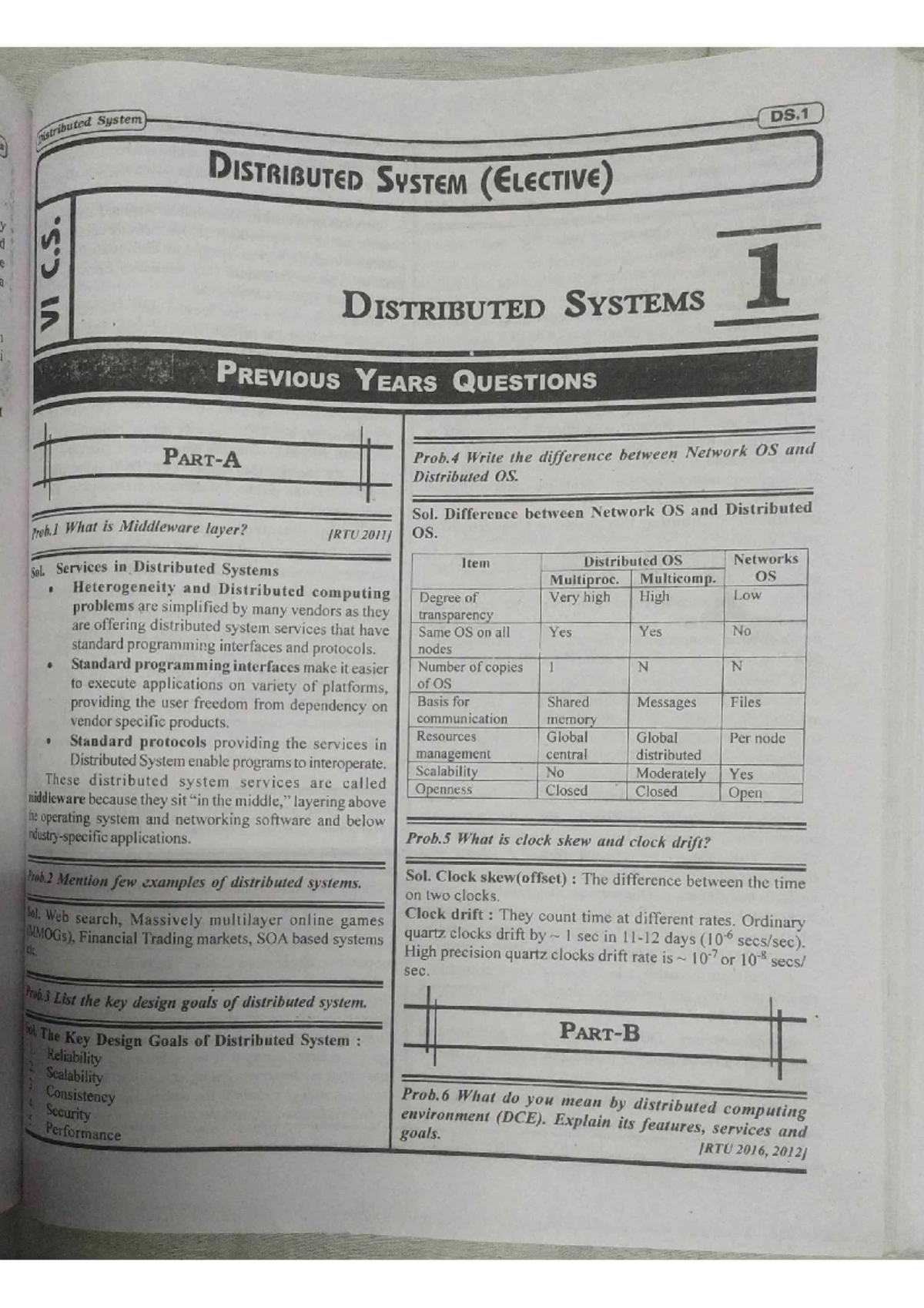 Comprehensive Guide to Distributed Systems Syllabus - NK - Studocu