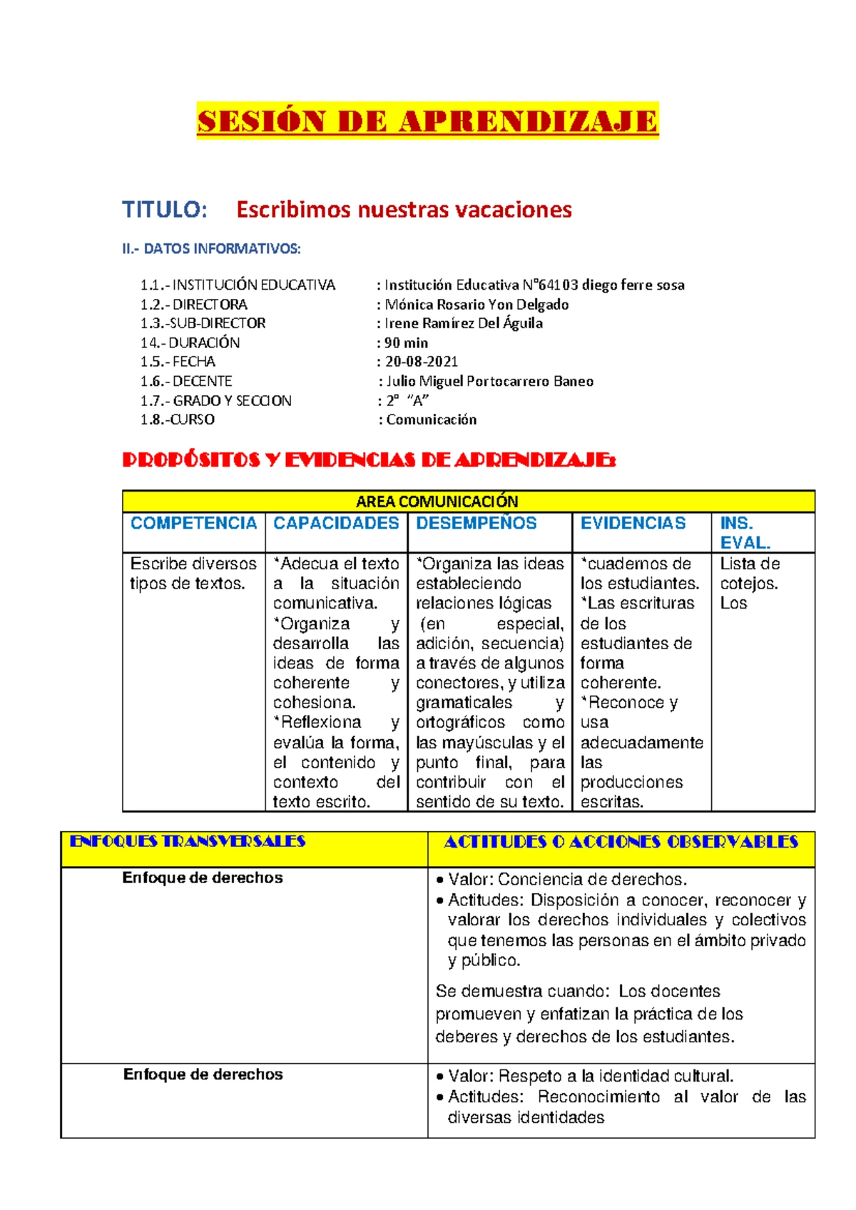 ACTA REUNIONES FAMILIAS ESTRATEGIA REFUERZO ESCOLAR 2025 - Studocu