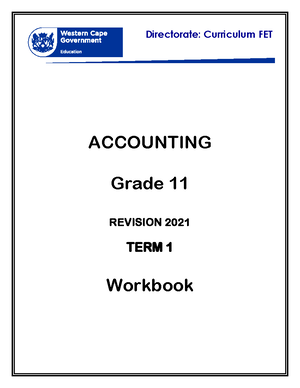 Accounting Grade 11 Notes - ACCOUNTING GRADE 11 NOTES Presentation ...
