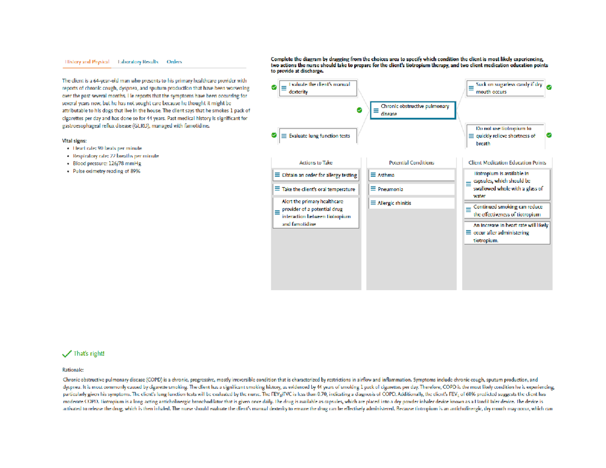 NGN Case Study - Respiratory 2: COPD & Asthma Management Strategies ...