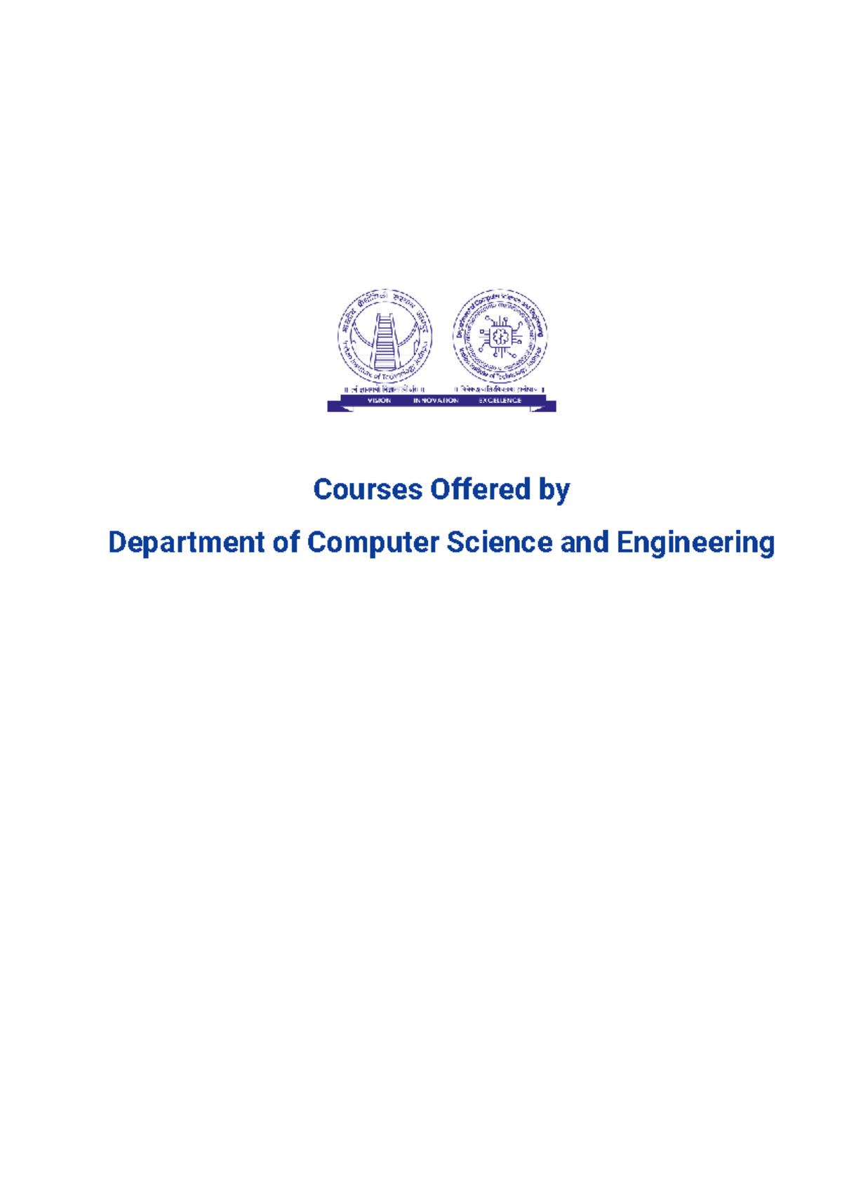 CSE 200 Level Courses: Comprehensive Course List and Details - Studocu