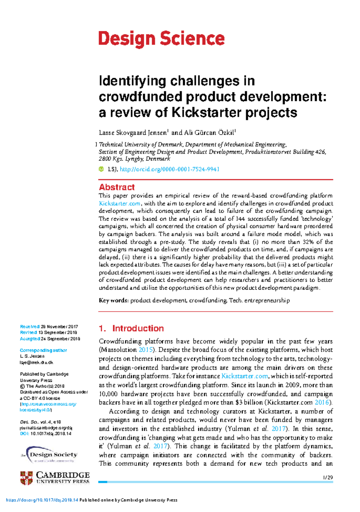Kickstarter Case Study: Challenges in Crowdfunded Product Development ...