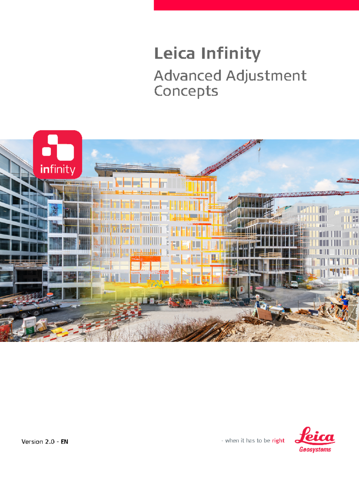 Leica Infinity Advanced Adjustment Concepts: A Comprehensive Guide ...