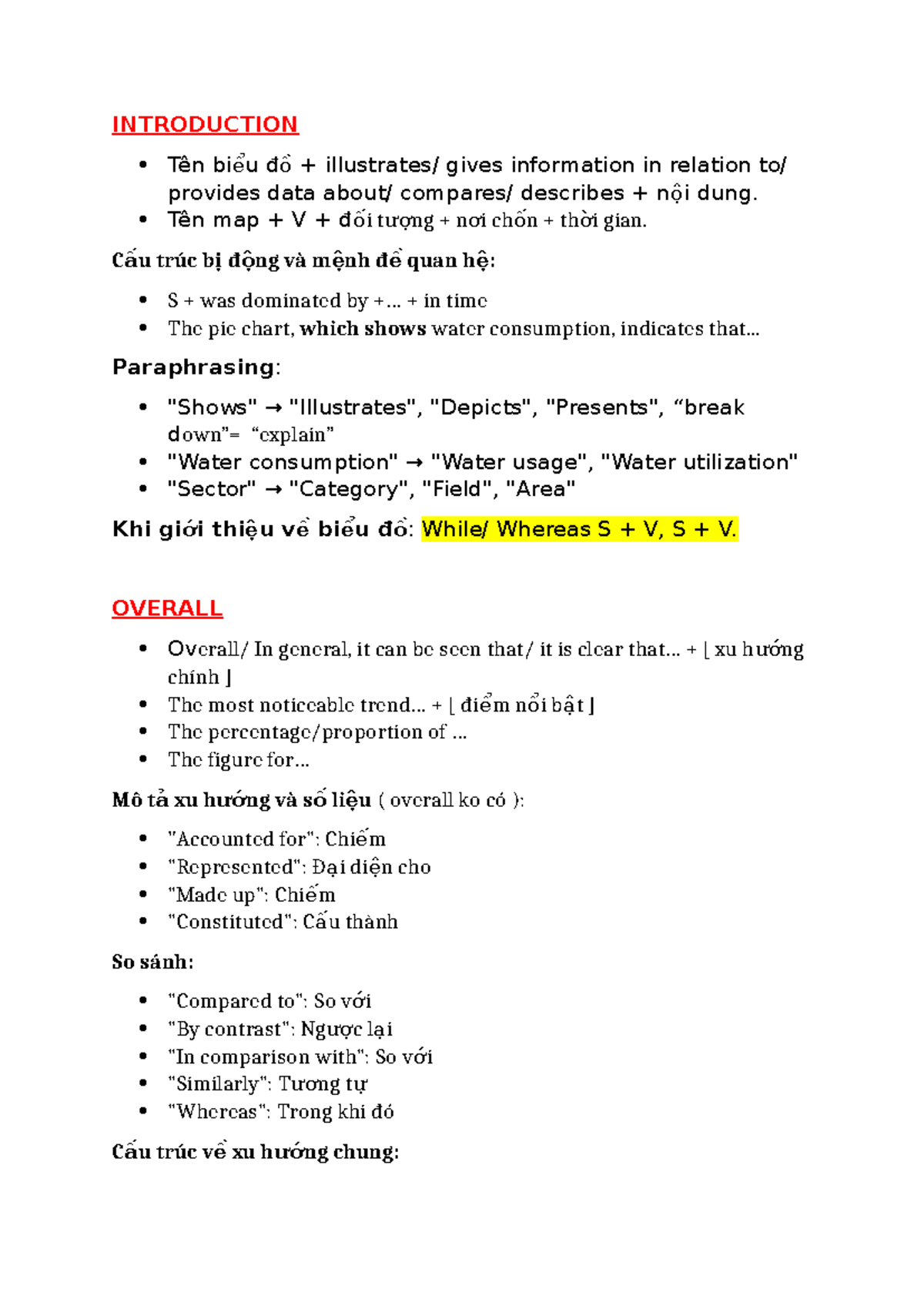 IELTS Writing: Analyzing Graphs and Trends - Studocu