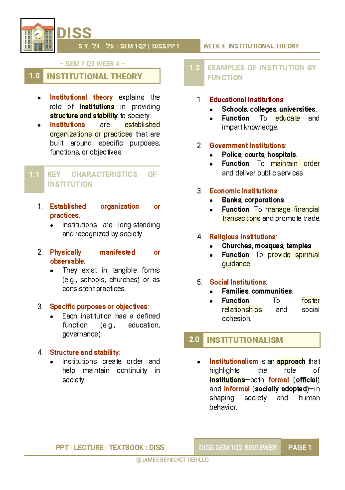 DISS Notes 4 - DISS NOTE MIDTERM - DISS S. ‘24 - ‘25 | SEM 1Q2 | DISS ...