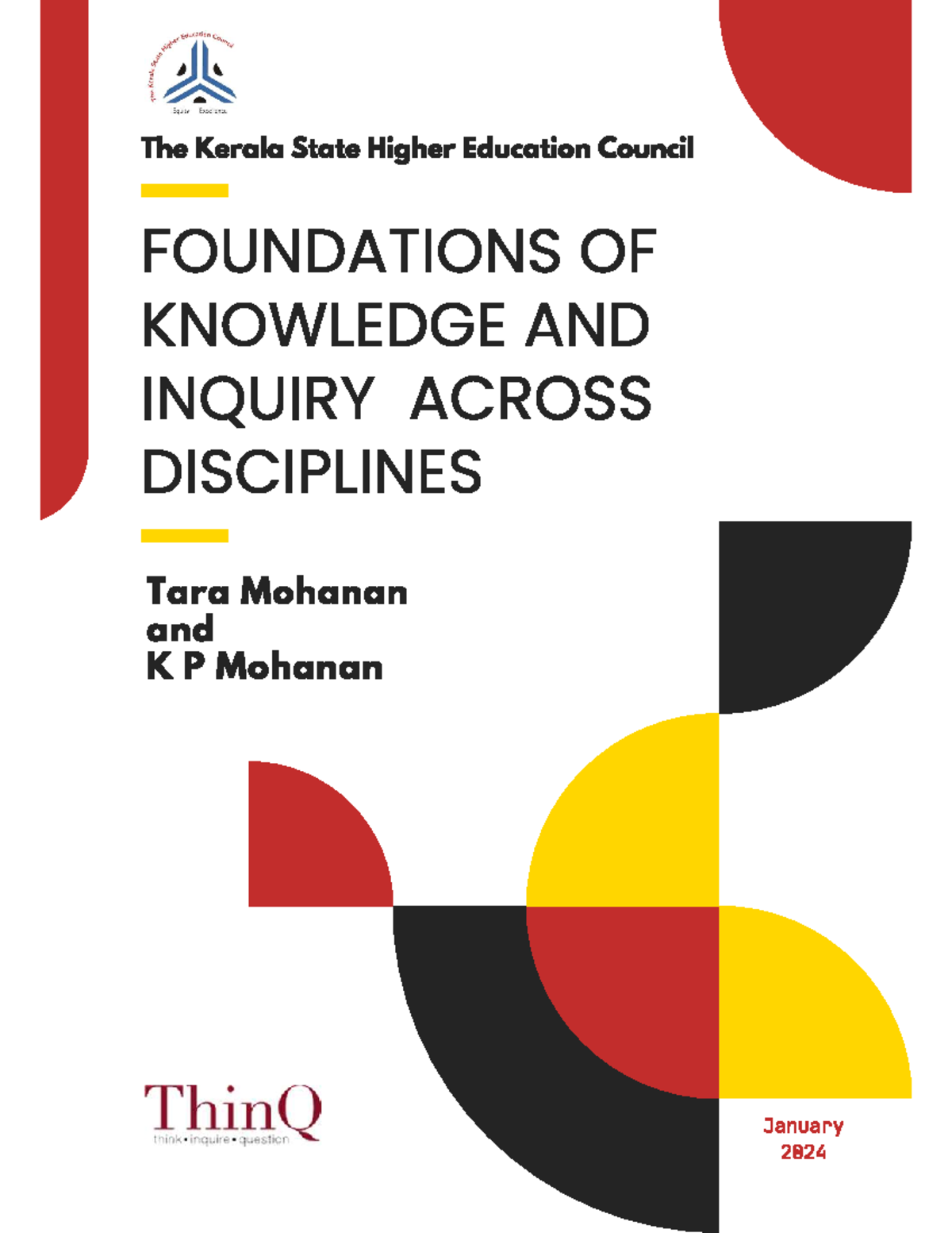 Foundations of Knowledge and Inquiry Across Disciplines: A ...