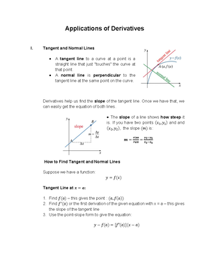 Diffcal - Math 401 - BatStateU - Studocu