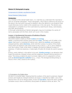 Week 9 Module 12 Tooth Restorations - Module 12: Tooth Restorations ...