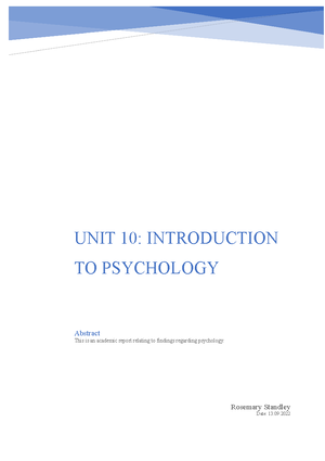 A timetable approach to planning an assignment - Unit 3: Preparing a ...