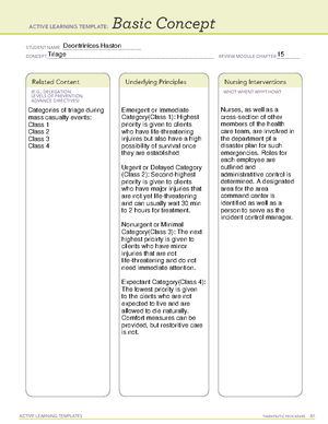 ATI system Disorder - Myocardial Infarction - ACTIVE LEARNING TEMPLATES ...