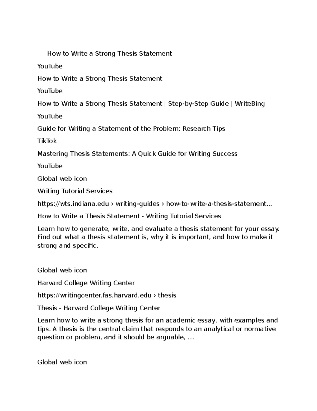 Thesis 3 - A Comprehensive Guide to Writing Strong Thesis Statements ...