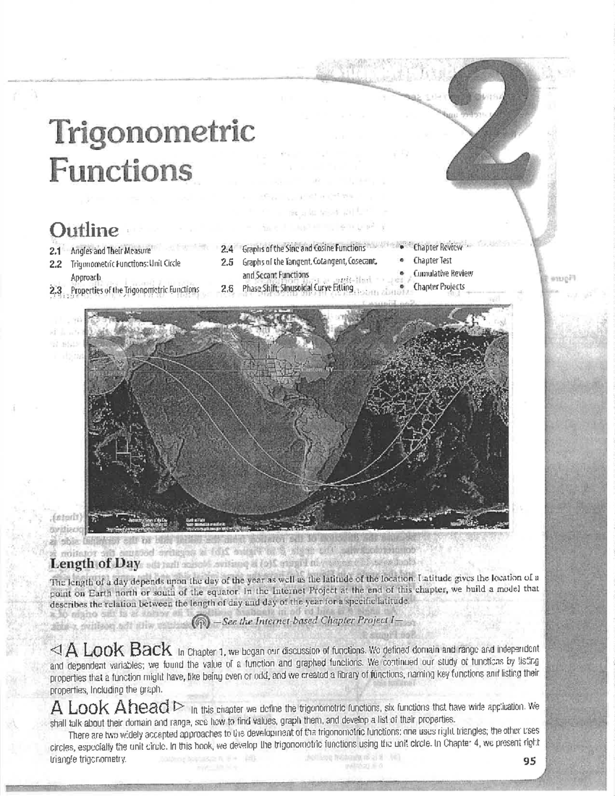 Trigonometry Chapter 2: Angles, Measures, and Functions Overview - Studocu