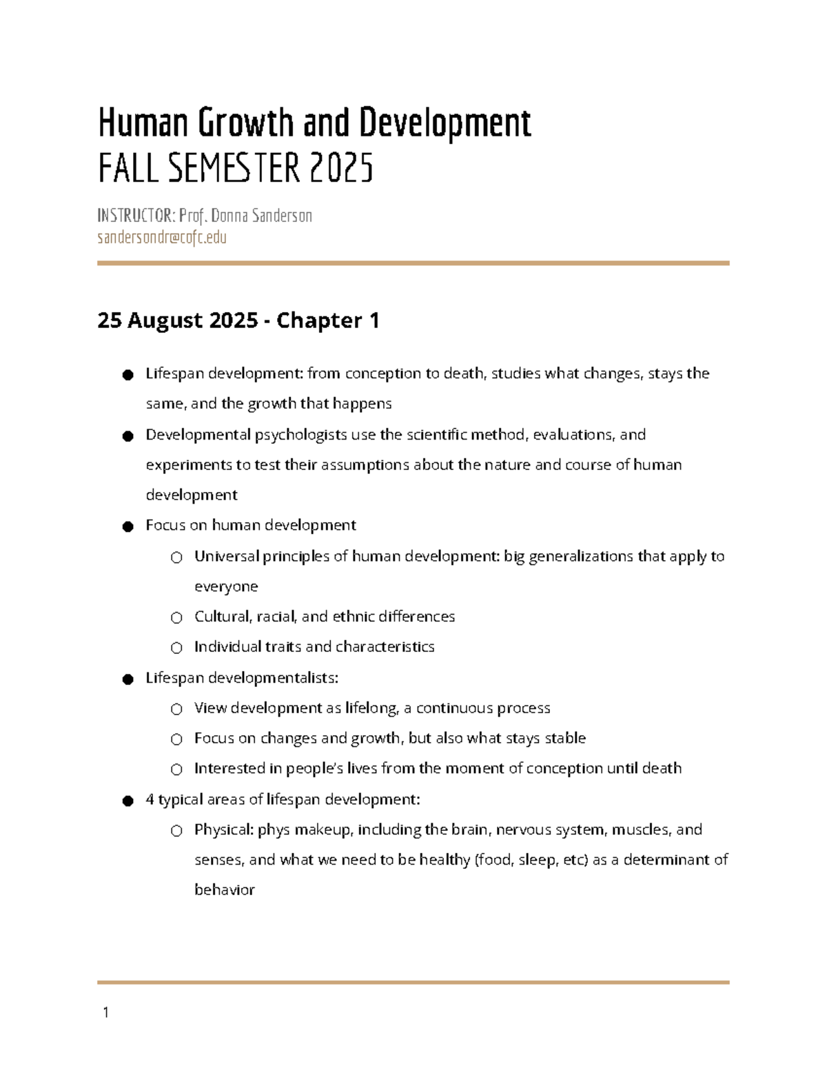 Human Growth and Development: Chapter Insights for PSY 101 - Studocu