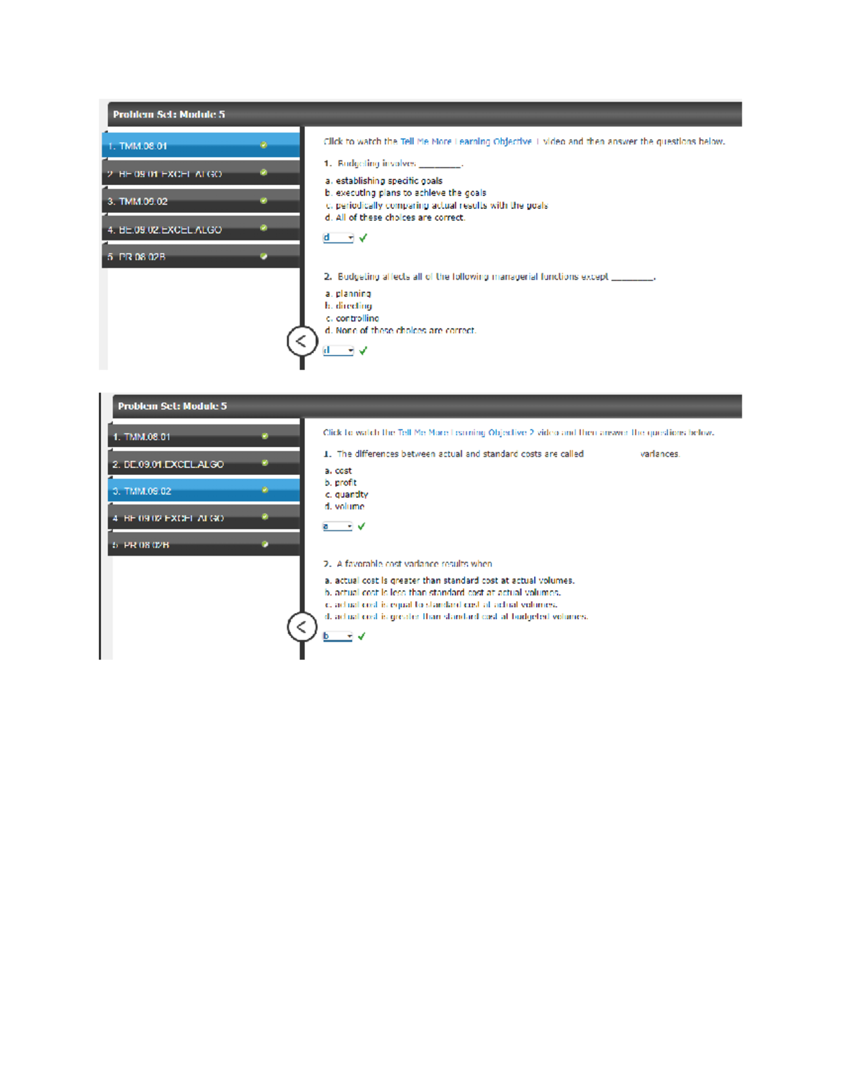 Module 5 Problem Set: Budgeting for Sales & Production Analysis - Studocu