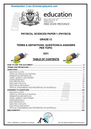 EC Physical Sciences Grade 12 June 2024 P1 Exam Paper & Memo - Studocu