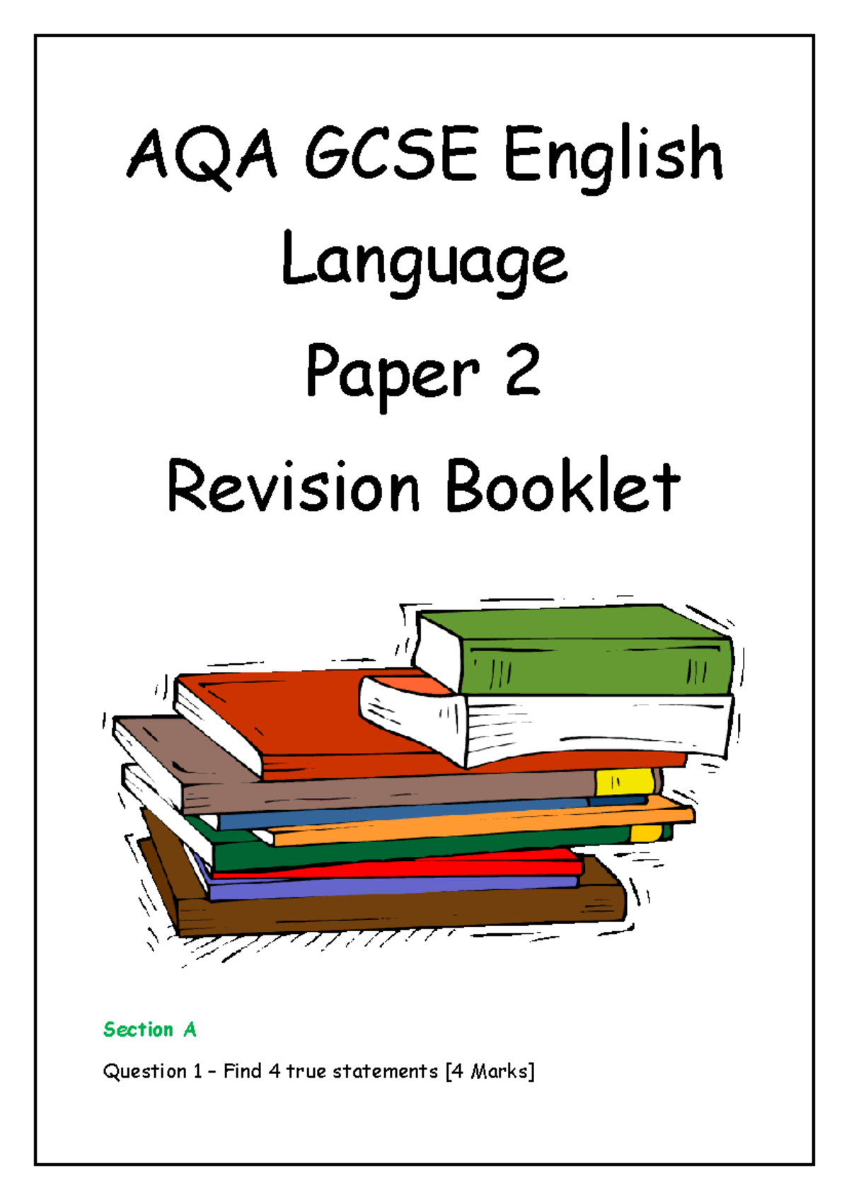 AQA GCSE English Language Paper 2 Revision: Key Concepts & Techniques ...