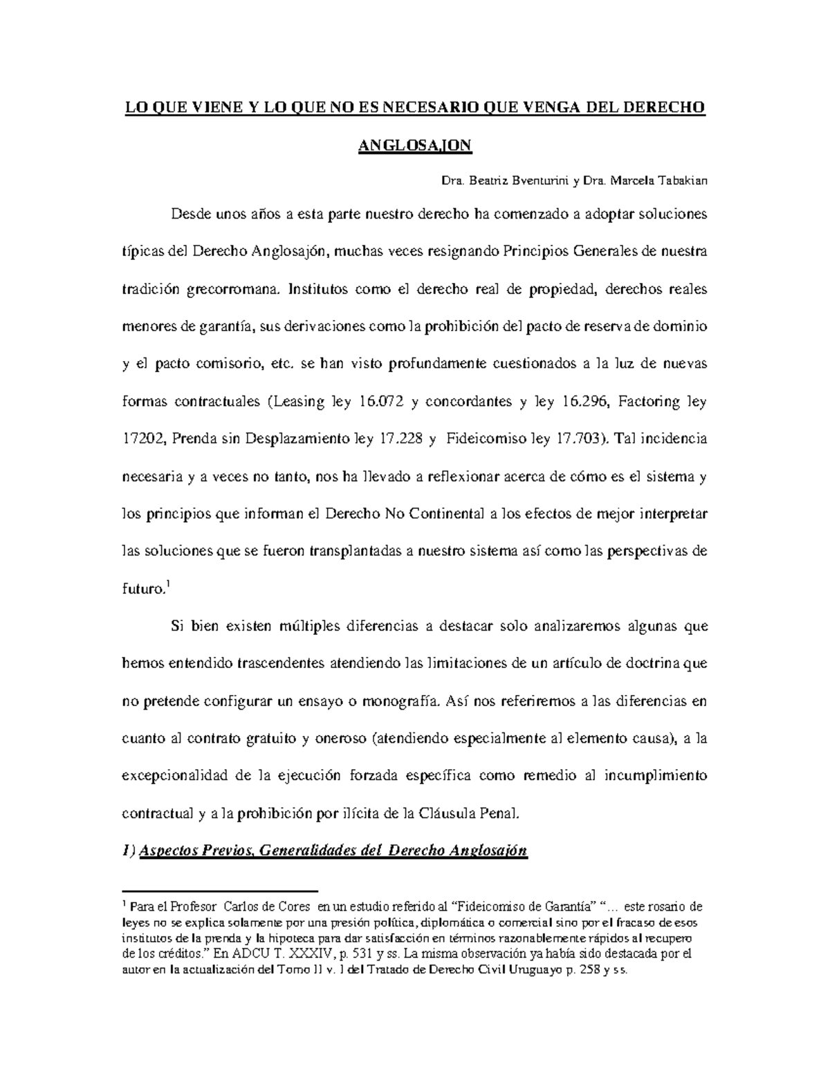 Derecho Comparado: Análisis del Sistema Anglosajón y sus Implicaciones ...