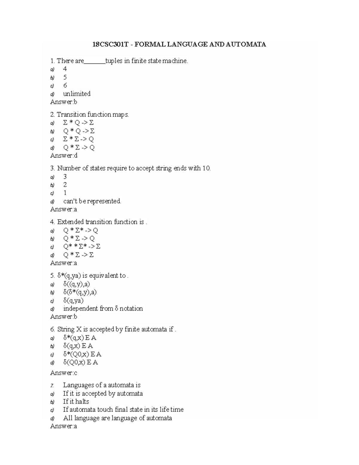 Unit 2 Automata Notes Introduction To Grammar In Theory Of